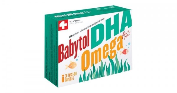 4U Pharma Babytol Dha Omega Twist 30 Kapsula | Oliva online apoteka
