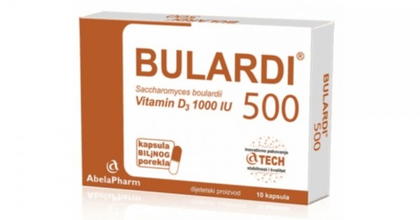 Bulardi 500+Vit D3 1000, 10 Kapsula Abela Pharm | Oliva online apoteka