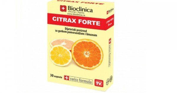 Citrax Forte Caps 30 Bioclinica | Oliva online apoteka