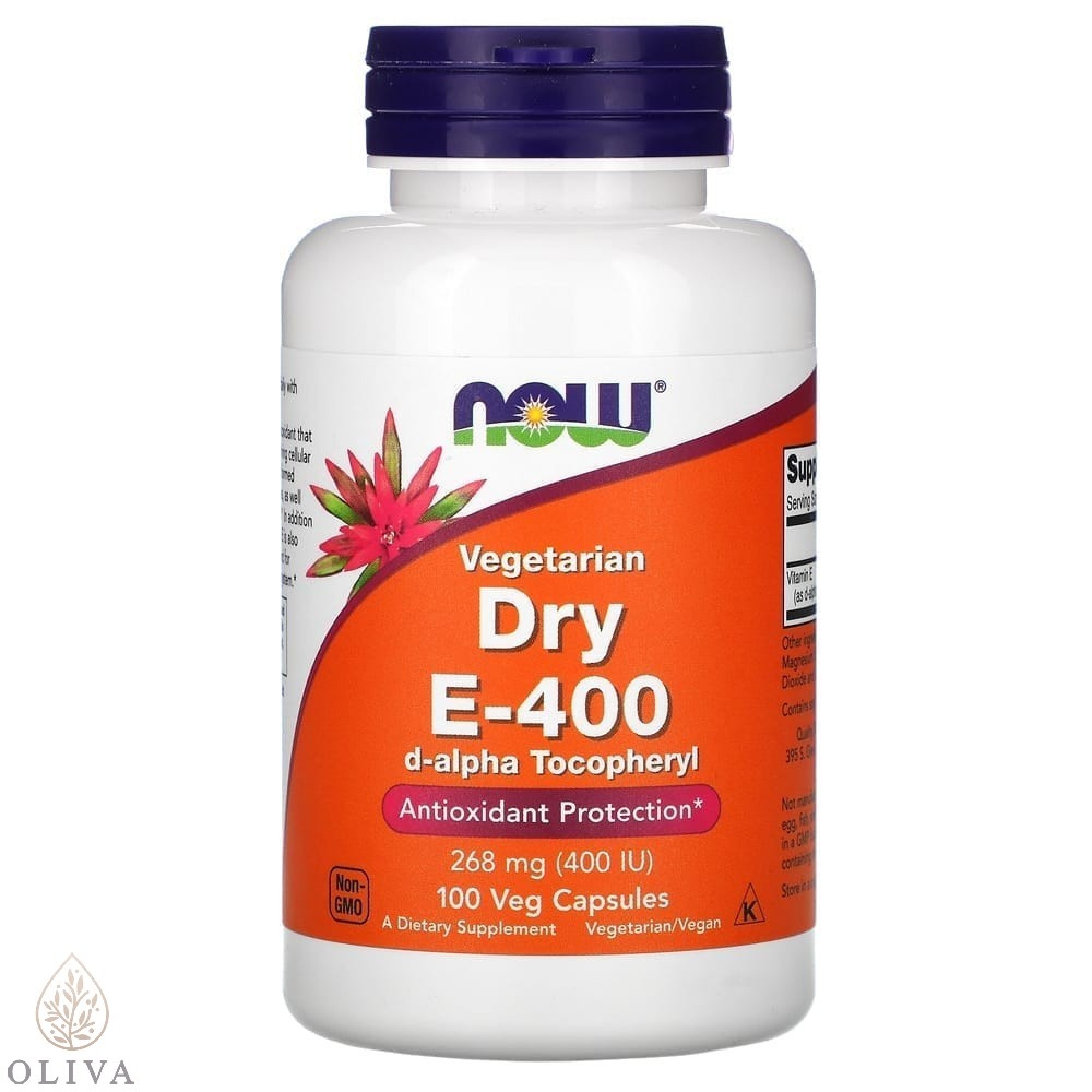 Vitamin E 400 Caps 100 Now | Oliva online apoteka