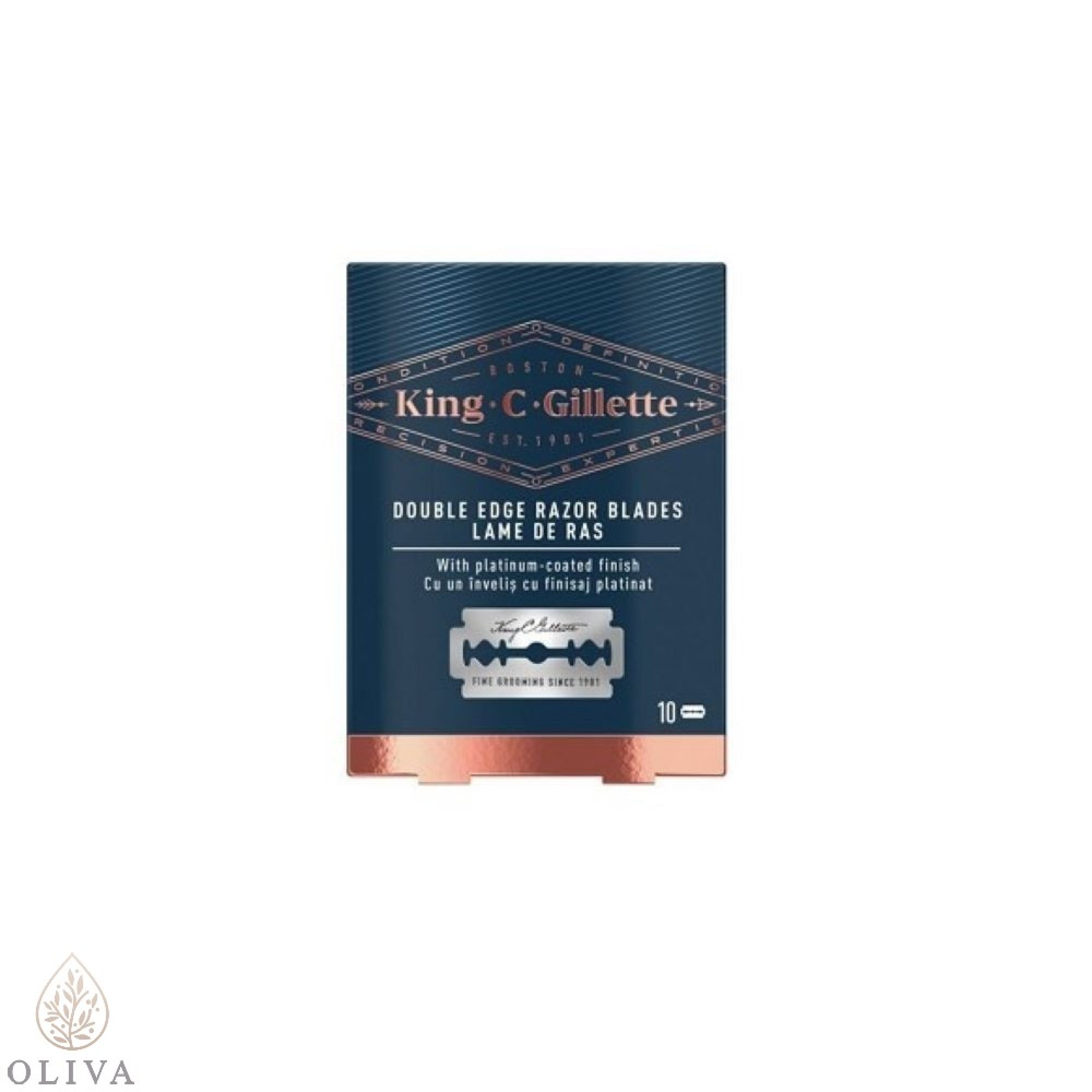 Gillette King C Double Edge O&amp;scaron;trice 10Kom | Oliva online apoteka