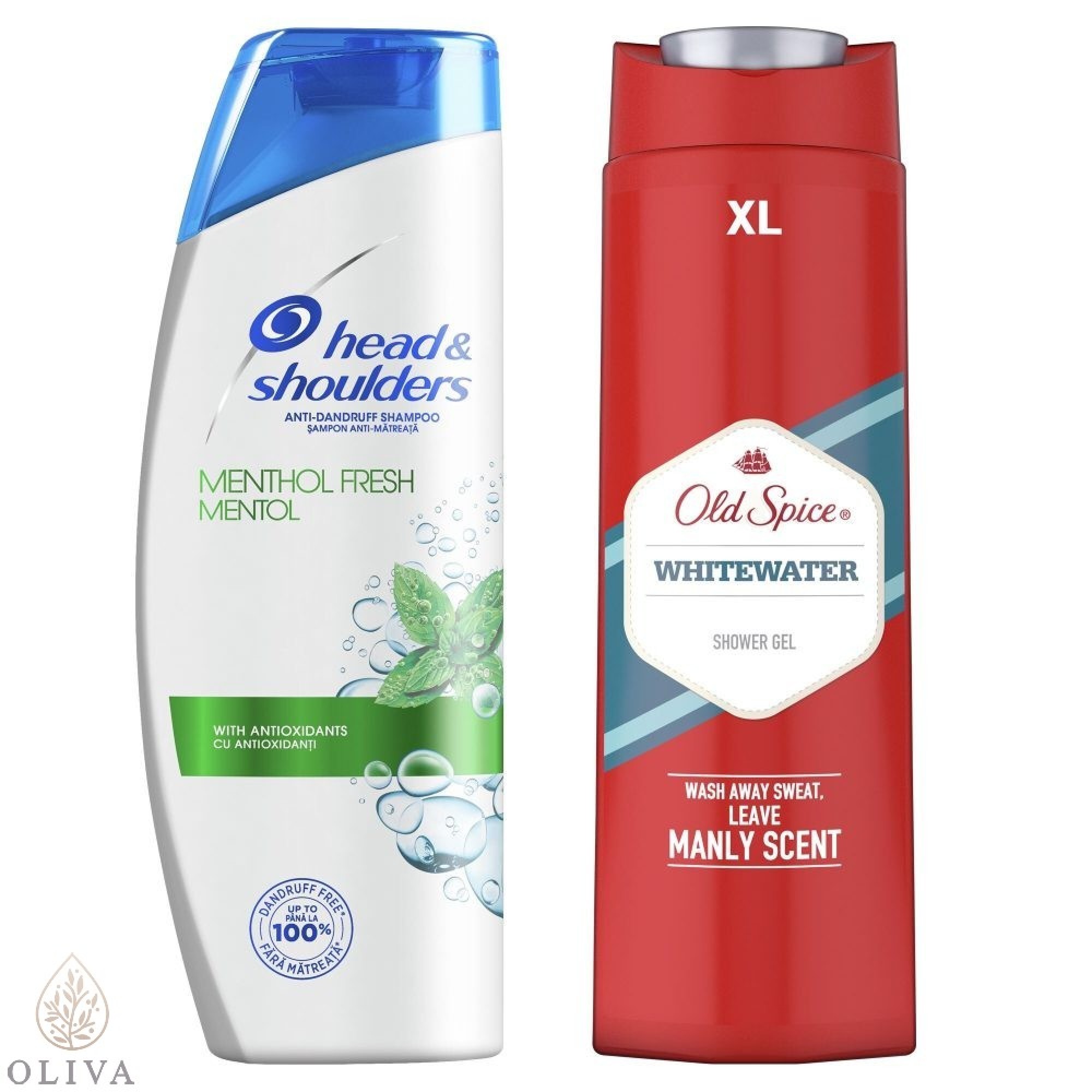 Head&amp;amp;Shoulders &Scaron;ampon Menthol 675 Ml + Gel Old Spice 400 Ml | Oliva ...