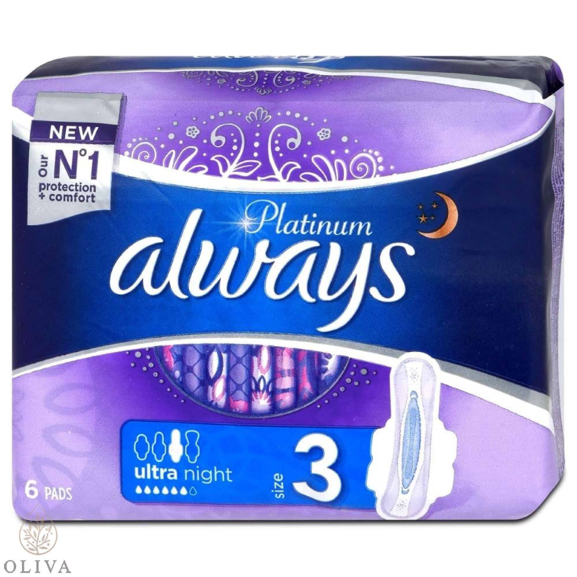 Always Platinum Ultra Night Higijenski Ulo&amp;scaron;ci 6 Kom. | Oliva ...