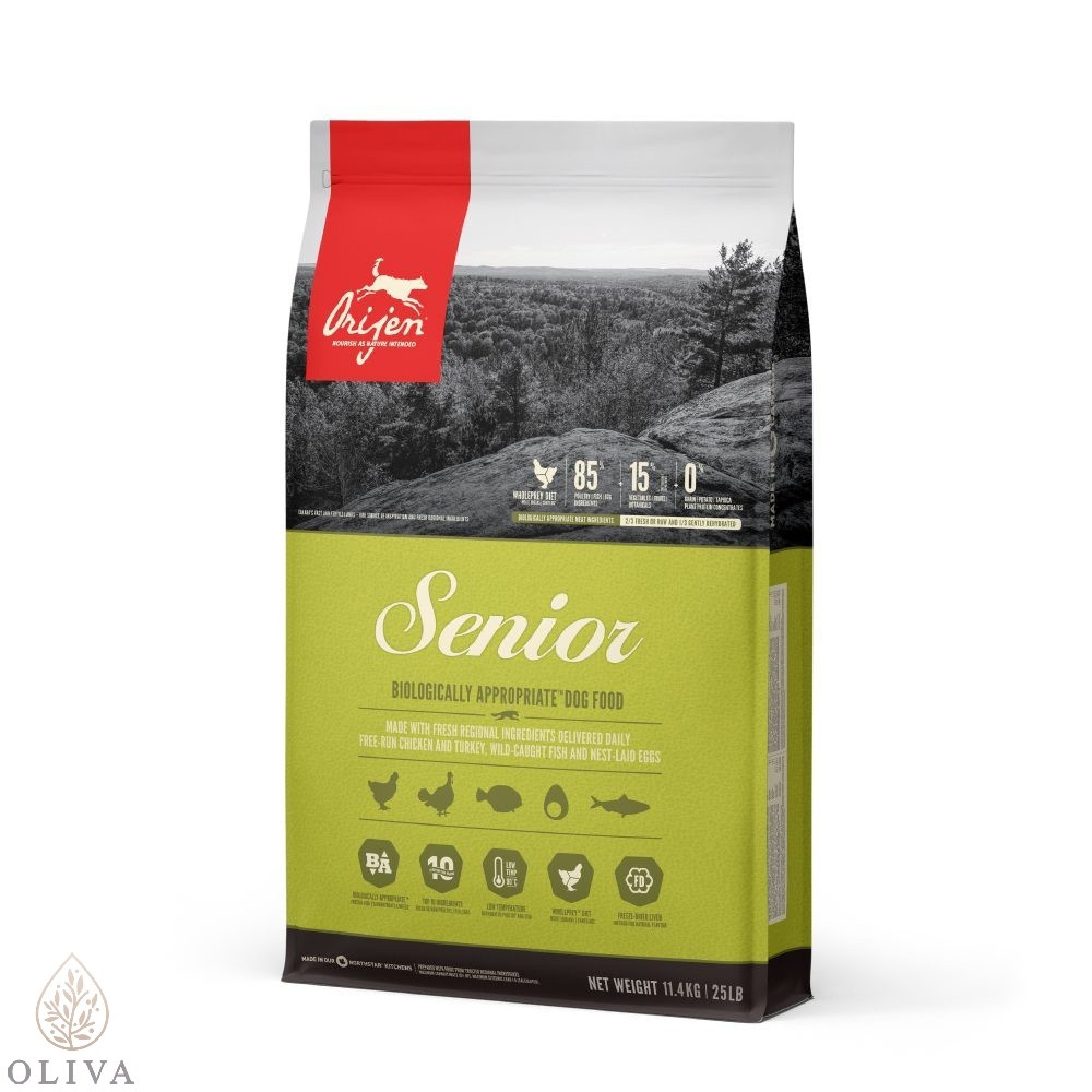 Orijen Senior 11,4 Kg | Oliva online apoteka