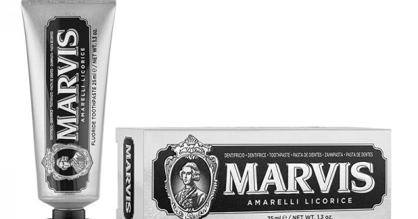 Marvis Amarelli Licorice Mint Pasta Za Zube 25 Ml | Oliva online apoteka